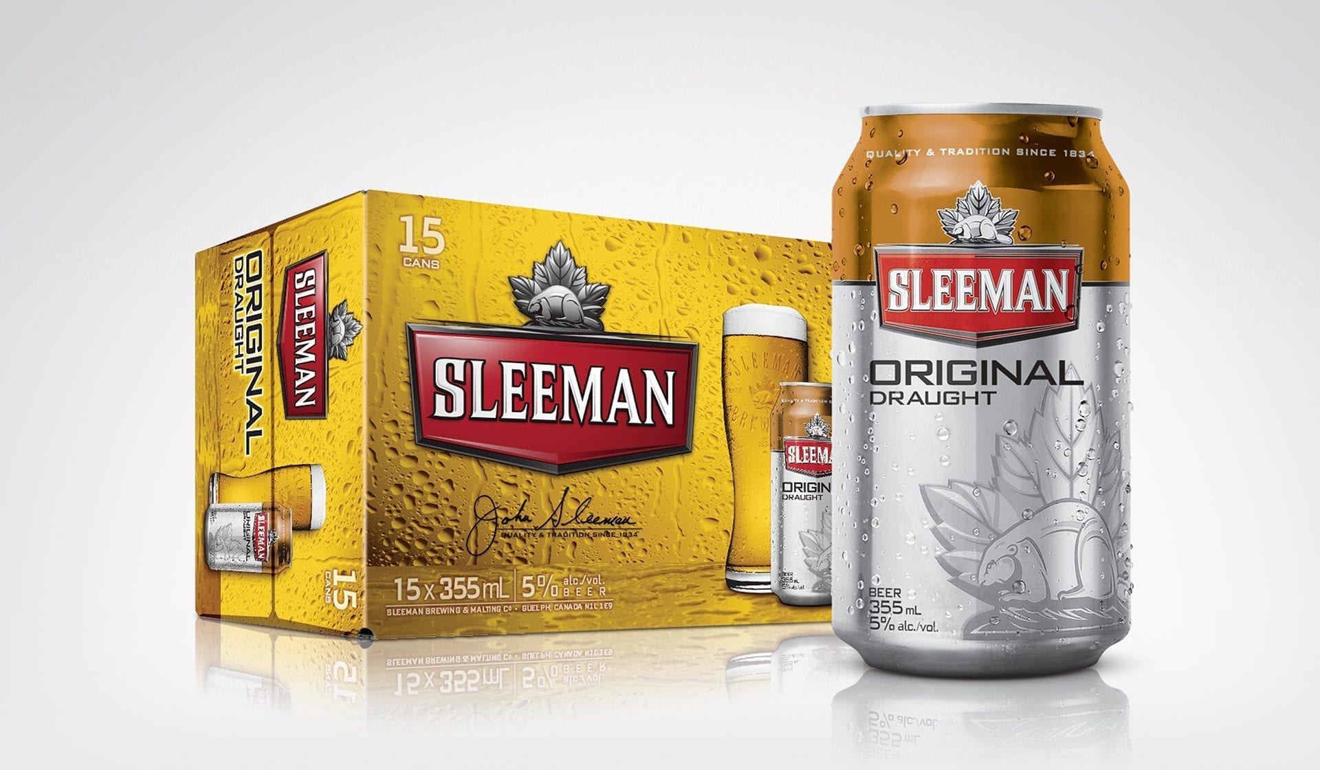 Sleeman Original Draught: Bia lựa chọn của những người sành điệu